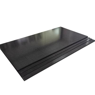China 200X300X1.0MM 2.0MM 600X600X3.0MM 4.0MM 5.0MM Carbon Fiber Board Plate for sale