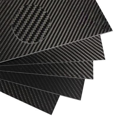 China Carbon Fiber Plate: Full 3K Sheet High Strength Carbon Board Panel 500*300mm for sale