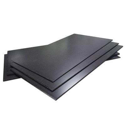 China Wholesale 300*200*3mm Full Carbon Fiber Plate Panel Sheet Plain Weave Matt Surface for sale