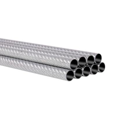 China 3K Matte Plain, Matte Twill, Glossy Plain, Glossy Twill RC Model Carbon Fiber Tube for sale