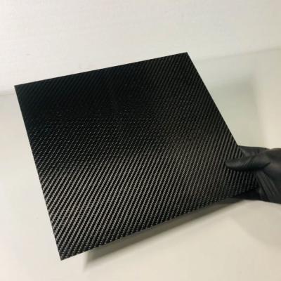 China Durability 100% 3K Carbon Fiber Parts Manufacturing Prepreg Carbon Fiber Plate for sale