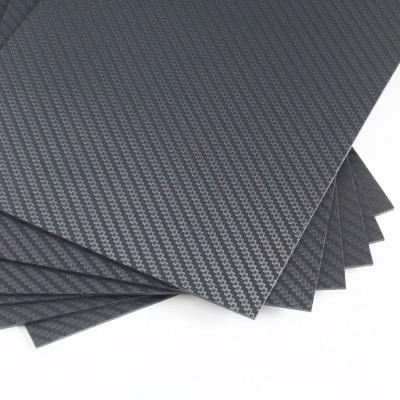 China Carbon Fiber Sheet: Full 3K Board High Strength Carbon Board Panel 500*300mm for sale