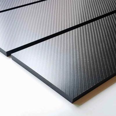 China 400X500MM 100% 3K Carbon Fiber Plate Sheet (Glossy/Matte Finish) 0.5-4MM Thickness for sale
