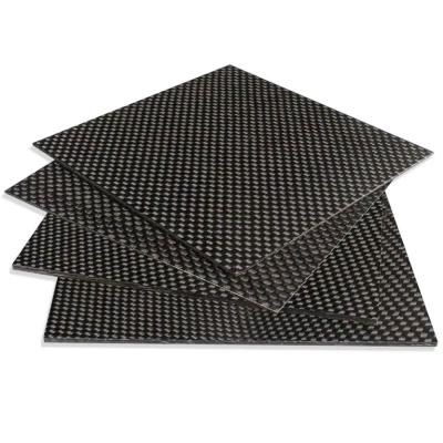 China 2x2 Twill Weave 100% Ultra-Strong Carbon Fiber Sheet - UV-Protected Gloss Finish for sale