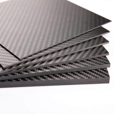 China Durable Carbon Sheet with Twill Weave & Matte Finish – 3K Carbon Fiber Plate Panel Board for sale
