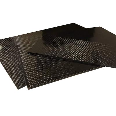 China 1-4MM Thickness 100X250MM 100% Carbon Fiber Sheet Satin Finish Plate Panel 3K for sale