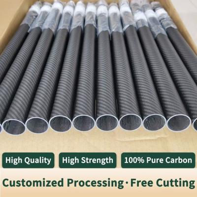 China 3K Twill Carbon Fiber Tube Ultra Light Composite Pipe for DIY Projects for sale
