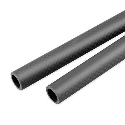 중국 1200MM FPV 프레임 라운드 3K 탄소 섬유 파이프 좋은 유연성 판매용