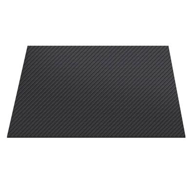 中国 3Kは合成の平らな造られたカーボン繊維の版0.5mmを補強した 販売のため