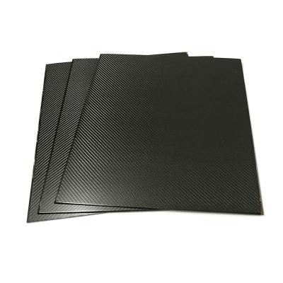 China Durable Plain 3K Carbon Fiber Plate Reinforced Polymer Sheet Corrosion Resistant for sale