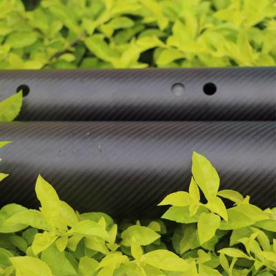 Китай Высокопрочный полный штейн 0.5mm трубки 3K волокна углерода простой продается