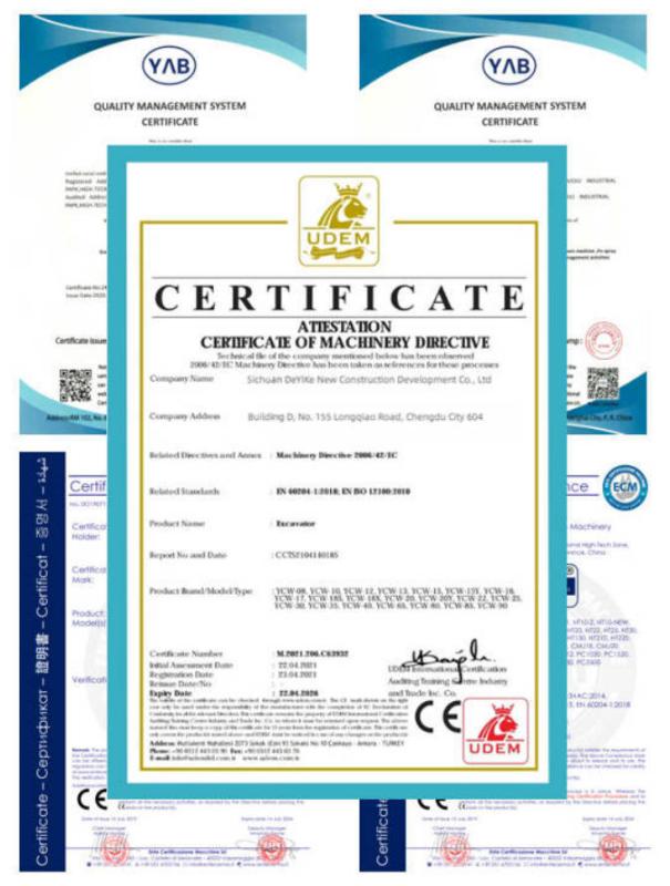 CE - Sichuan Deyike New Construction Development Co., Ltd.