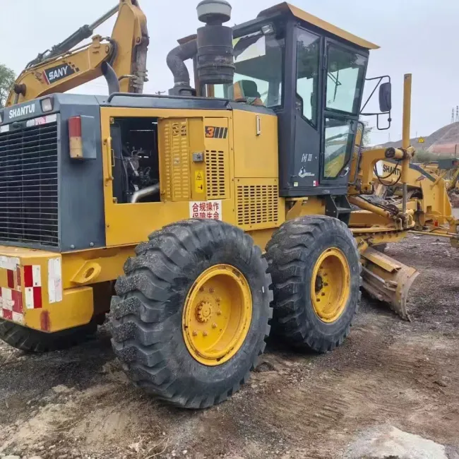 Good Performance Low Price Front Loader Shantui 180 Motor Grader Construction Equipment Grader