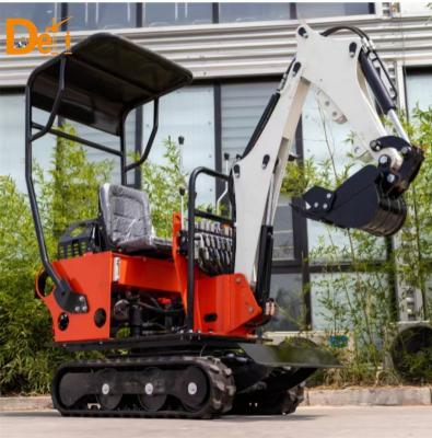 China Peso leve 0,8 Ton Mini Excavatores de trilho Usar Máquinas de movimentação de terra pequena à venda