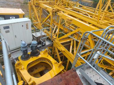 Cina Gru a torre usata Zoomlion 6012-6 per costruzione ingegneristica, capacità 6000 kg in vendita