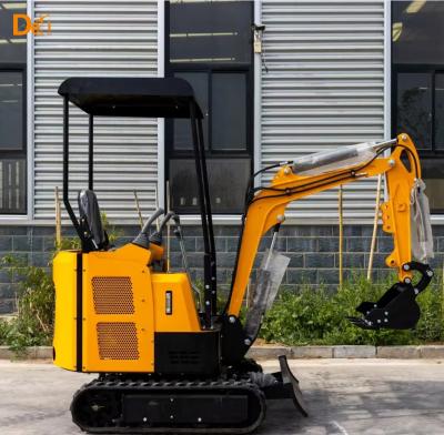 Cina Escavatore cingolato compatto da 1,2 tonnellate approvato CE, mini escavatore, colore giallo, nero, rosso in vendita