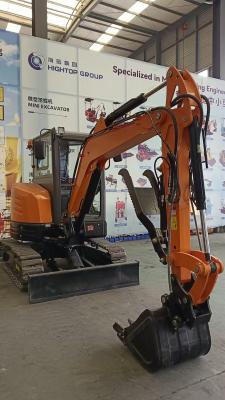 Cina Escavatore cingolato compatto da 1,2 tonnellate approvato CE, mini escavatore, colore giallo, nero, rosso in vendita