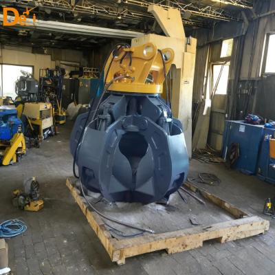 Cina Agganciatori per escavatori a buccia d'arancia rotabile Agganciatori idraulici con 4 o 5 artigli in vendita