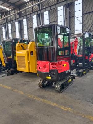 Cina Escavatore Mini 2.5 T Digger Compatto Cingolato Attrezzatura per Scavo Lunghezza 4.12 Metri in vendita