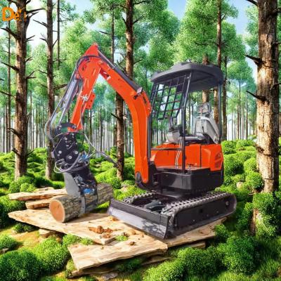 Cina 3.5 tonnellate mini escavatore da giardino piccolo scavatore senza coda per gancio colore personalizzato in vendita