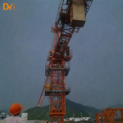 China 6010-8 Used ZOOMLION Tower Crane 6Ton Lifting Old Building Site Crane for sale