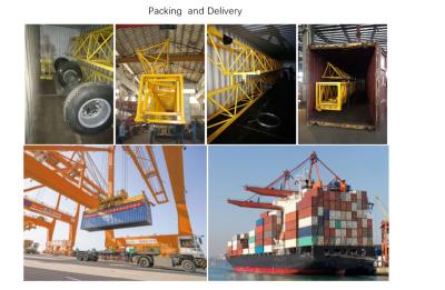 China Used ZOOMLION Tower Crane 6013-8 Flat Top Type 60m Length jib tower crane for sale