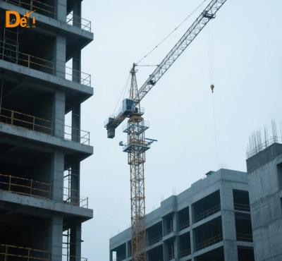 Cina Gru a torre a testa piatta usata anno 2022 Zoomlion TC6013-8, gru con braccio di 60m in vendita