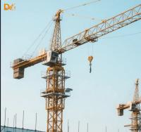 Quality Second Hand Zoomlion 6012-6 Boom Tower Crane 60m Construction Crane for sale