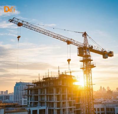 Cina XCMG T7527A-18S attrezzature di gru da torre di sollevamento usate 18 tonnellate capacità per la costruzione in vendita