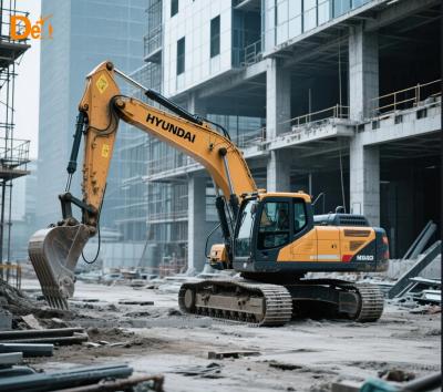 Cina Escavatore HYUNDAI 220LC-9S Usato per Costruzioni Robuste, Vecchia Macchina Escavatrice Idraulica in vendita