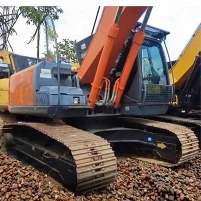 China Second Hand Hitachi 120 Excavator Long Stick Digging Machine Construction Crawler Type for sale