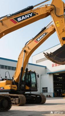 Cina Escavatore Sany Sy50 Usato di Seconda Mano, Vecchia Macchina Escavatrice, Standard EU Stage IIIA in vendita