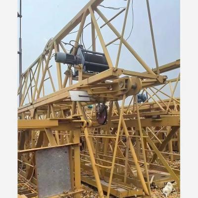 Cina XCMG 6515-10 gru torre usata gru piatta di 10 tonnellate per la costruzione di edifici in vendita