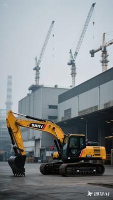 China Yellow Used SANY SY75c Excavator Mini Digging Machine For Construction Sites for sale