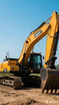 China SY75c Old Sany Excavator , Second Hand Excavator Machine For Foundation Excavation for sale