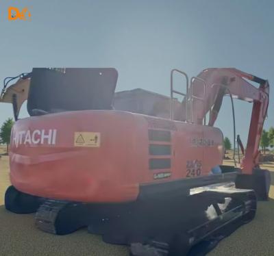 China Hitachi ZX240 Scavatore di seconda mano Usato Hyundai Macchine da costruzione 125kW 2100 Rpm for sale