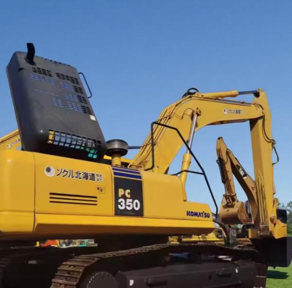 Quality Second Hand Komatsu Excavator Pc350-10 Used Excavating Equipment 180KW 241hp for sale