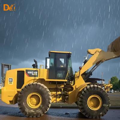 Cina Pala Gommata Usata Cat950h Anteriore di Seconda Mano Gialla per Ingegneria, Colore Giallo, per Costruzione Stradale in vendita