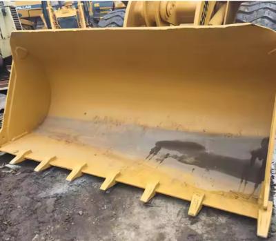 Cina Pala Gommata Usata Cat950h Anteriore di Seconda Mano Gialla per Ingegneria, Colore Giallo, per Costruzione Stradale in vendita