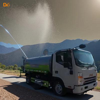 China 5000liters Dongfeng 4x2 Water Sprinkler Tank Truck For Watering And Pesticide Spraying for sale