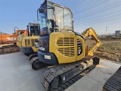 China Second Hand Crawler Mini Excavator PC55 Digger Price Used Backhoe Excavator for Landscaping for sale