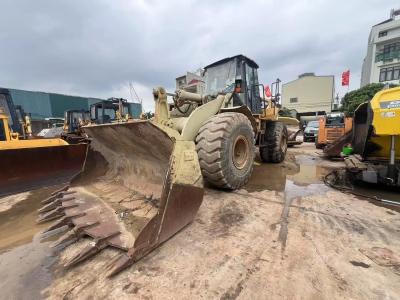 China Used Caterpillar 966 Wheel Loader Original Cat 966h Front Loader with Engine Motor Pump Core Components Sale for sale