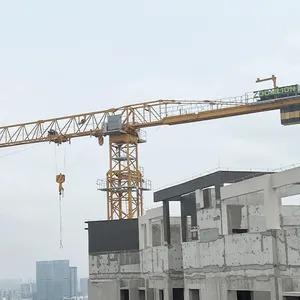 China User-Friendly Operation Nre Nad Used Tower Crane Zoomlion W6013-6b Tower Crane for sale