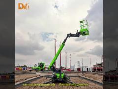 Piattaforme di lavoro aeree a motore elettrico per cantieri