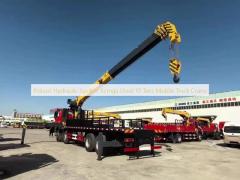 Robust Hydraulic System Xcmga Used 10 Tons Mobile Truck Crane