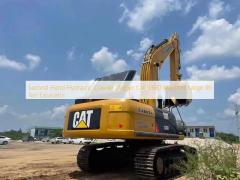 Second Hand Hydraulic Crawler Digger Cat 336D Machine Large 36 Ton Excavator