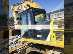 Large Second-Hand Excavator Caterpillar 340 Is Low Price and Durable