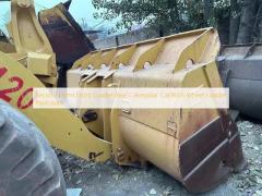 Second Hand Front Loader Real Caterpillar Cat966h Wheel Loader Payloader