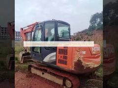 Used Hitachi Zx60 Mini Japanese Crawler Moving Excavator