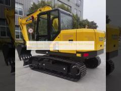 Most Popular Tzco80 Excavator Mini 8 Ton Tzco Chinese Brand Digger for Sale